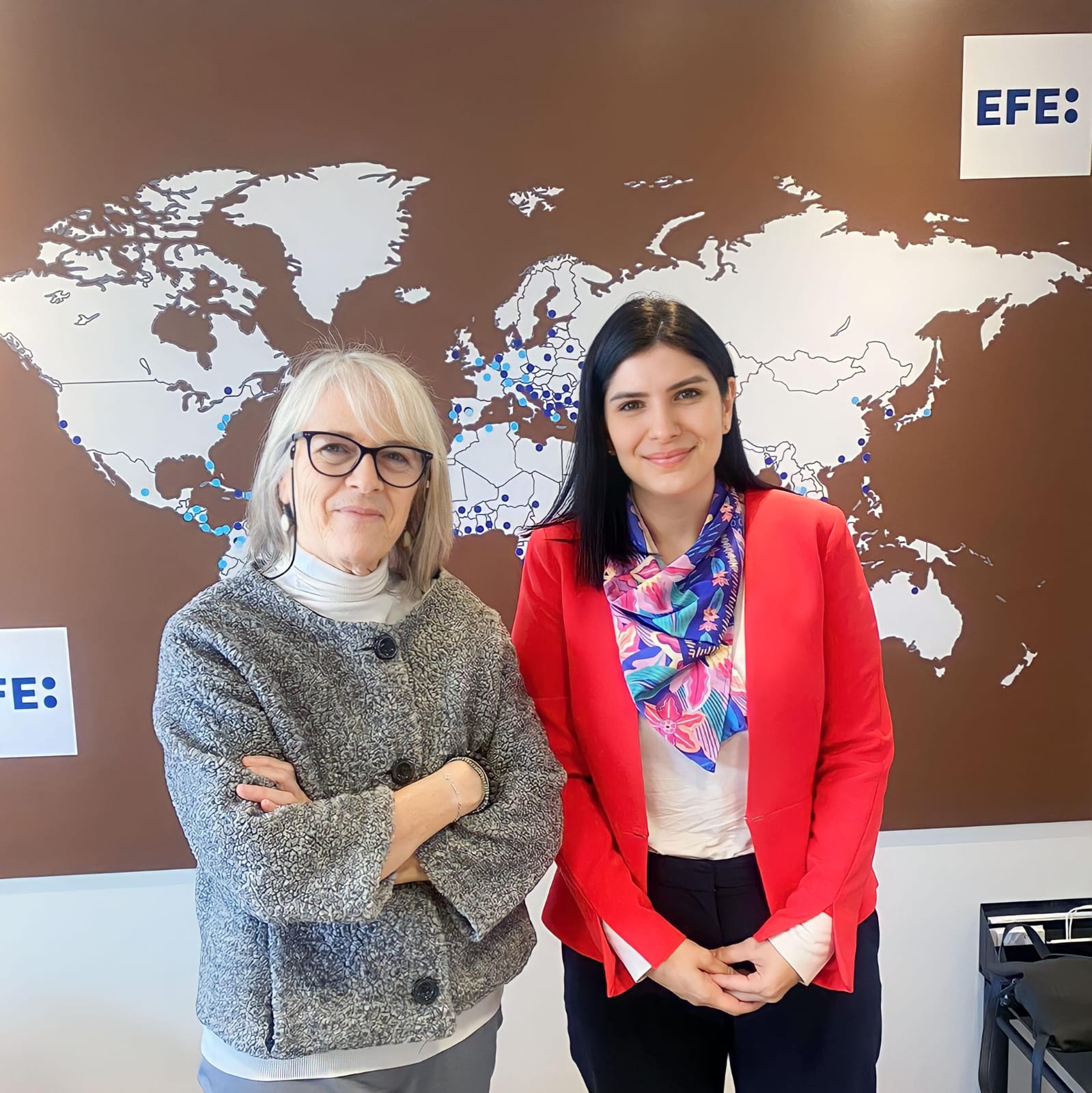 Viceministra de Comunicación fue recibida por la presidenta de la ...